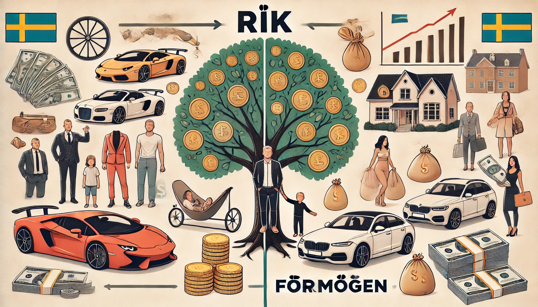 Skillnaden på rik och förmögen - Börssmart